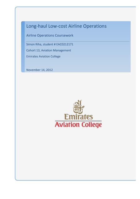 Air cargo logistics | PPTX