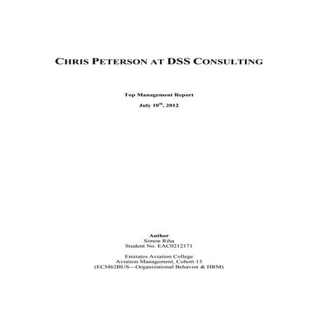 Simon riha dss report - ms word2010 | DOCX