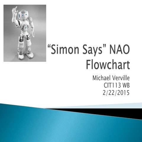 "Simon Says" Flowchart | PPTX