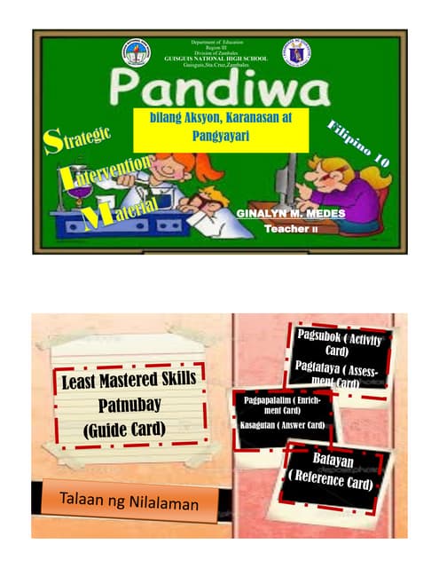 Detailed LESSON PLAN Filipino 3 | DOCX