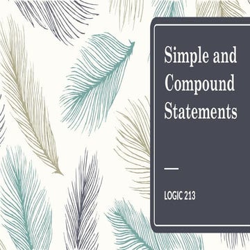 Simple-and-Compound-Statements in Logic .pptx