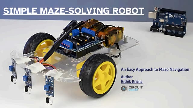How To Build A Maze Solving Robot Using Arduino Ppt 1694