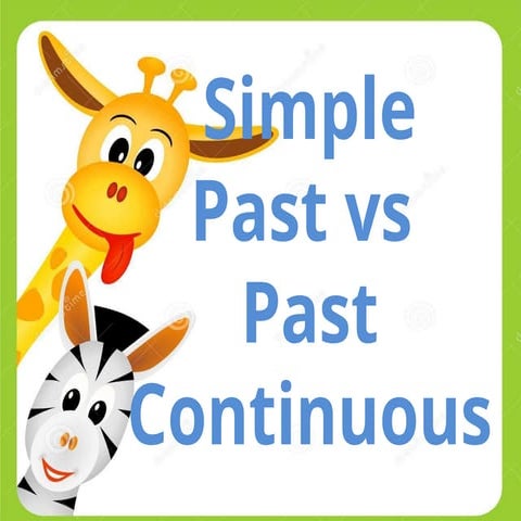 simple past vs past continuous presentation | PPTX