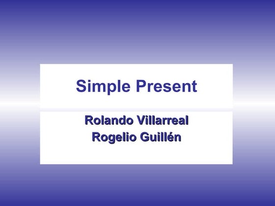 Present Simple grammar-and-Frequent-Adverbs | PPT