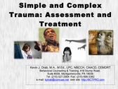 Trauma and trauma-informed care | PPT