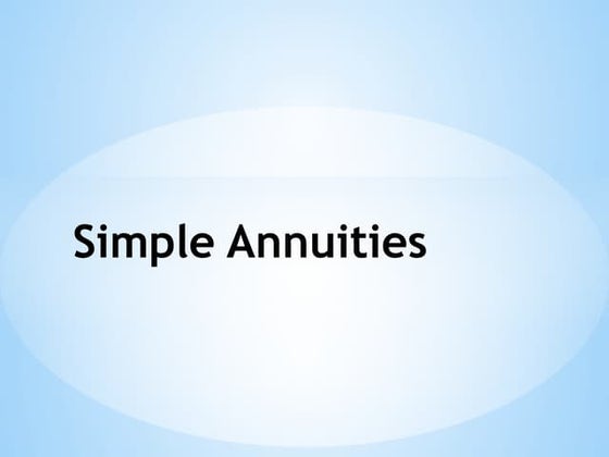 SIMPLE AND GENERAL ANNUITY PPT.pptx