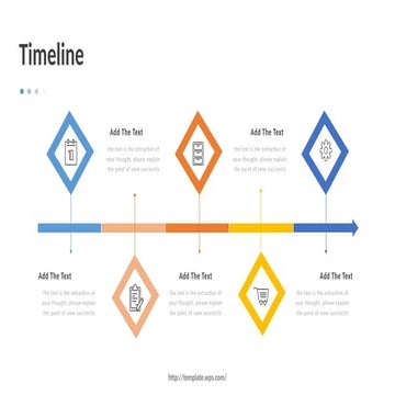 Clean & Minimalist Timeline Slides for Clear Project Tracking | PPTX