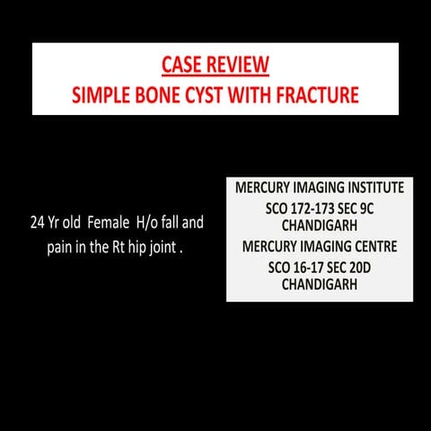 Simple bone cyst | PPTX