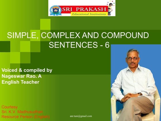 Simple, complex and compound 4 | PPT