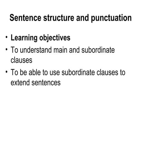 Simple complex sentences[1] | PPT
