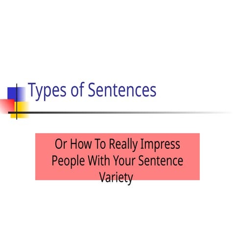 Mastering Sentence Types: Simple, Compound, Complex & Compound-Complex ...
