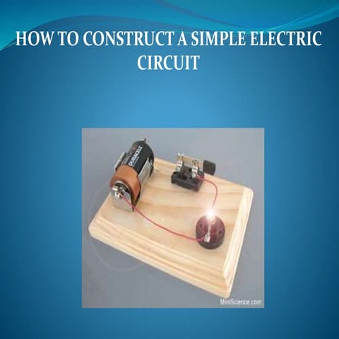 Simple electric circuit 2 | PPTX