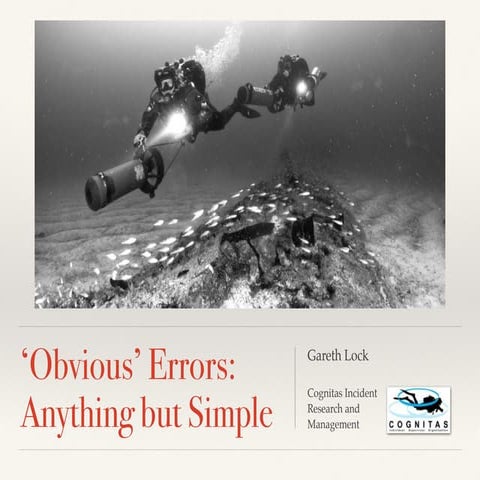 "Obvious Errors: Anything but simple" - Don't Judge when you don't know ...