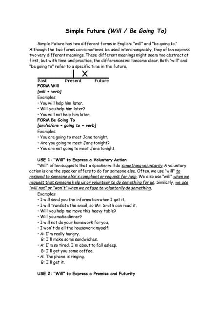 Simple future tense | PPT