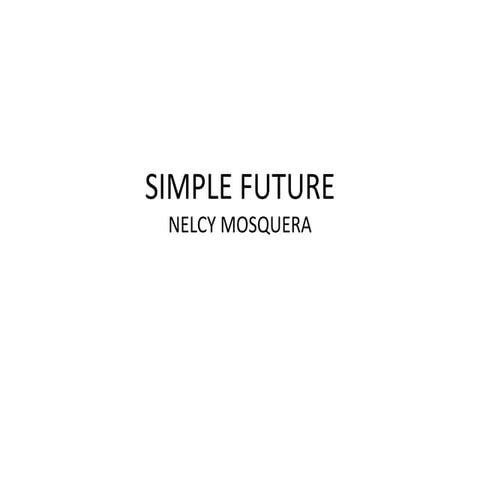 Simple future | PPTX