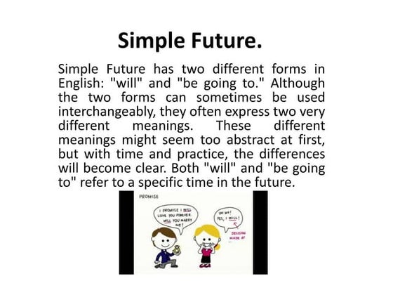 Simple future tense | PPT