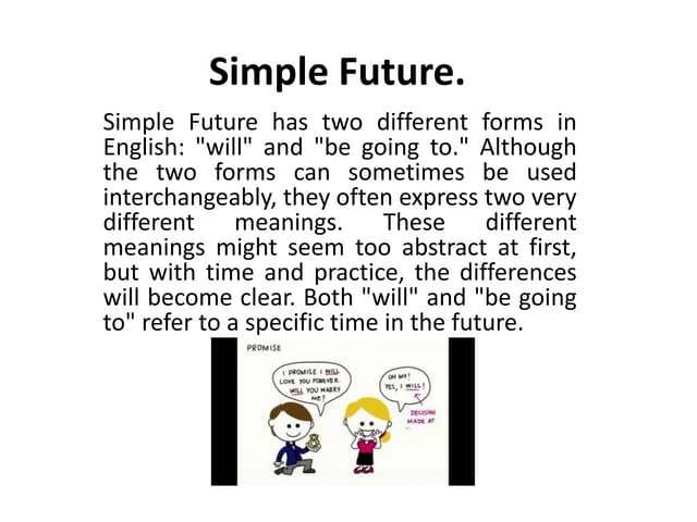 Simple future tense | PPT