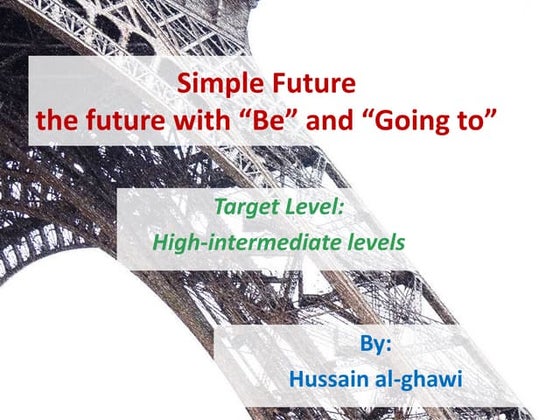 Future tense | PPT