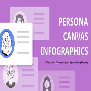 Simple Geometric Persona Canvas Infographics.pptx
