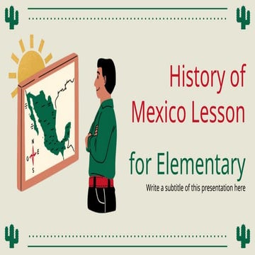 Simple Illustrated History of Mexico Lesson for Elementary.pptx