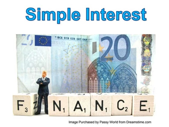 Simple Interest (Business Math) | PPTX