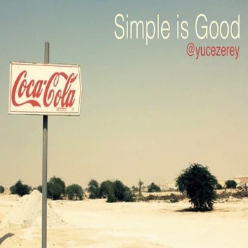 Simple is Good @Digital Age 2011 | PDF