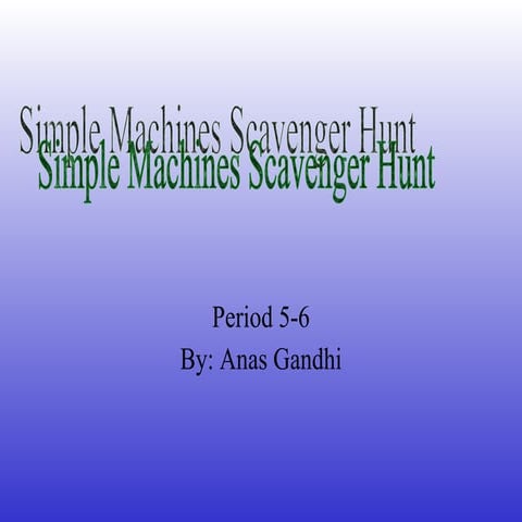 Simple machines | PPT