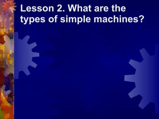 Simple Machines Presentation | PPT