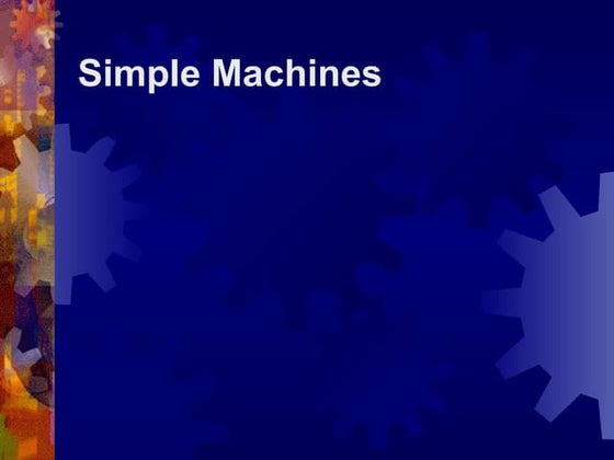 Machines | PPT