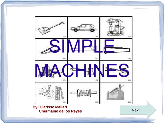 Simple Machines Presentation | PPT