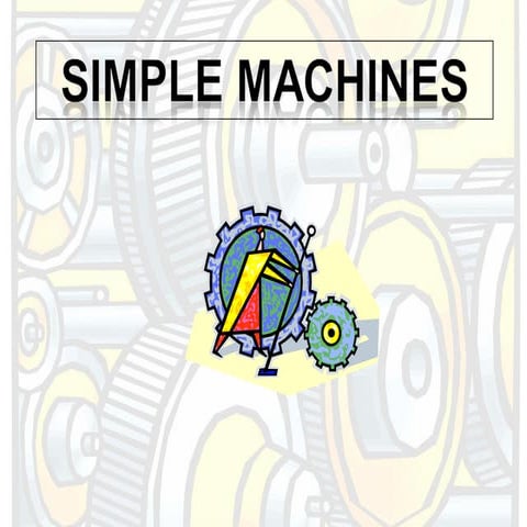 Simple machines | PPT
