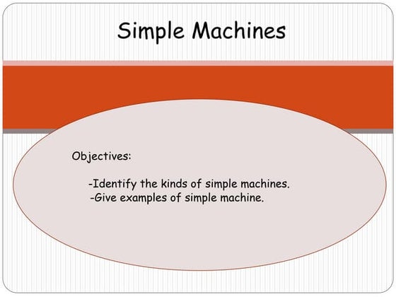 Simple Machines Presentation | PPT