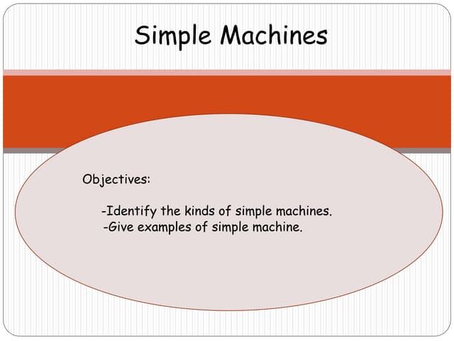 Simple Machines Presentation | PPT