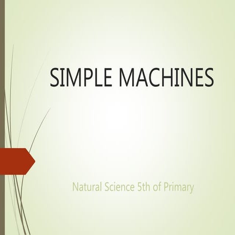 Simple machines | PPT