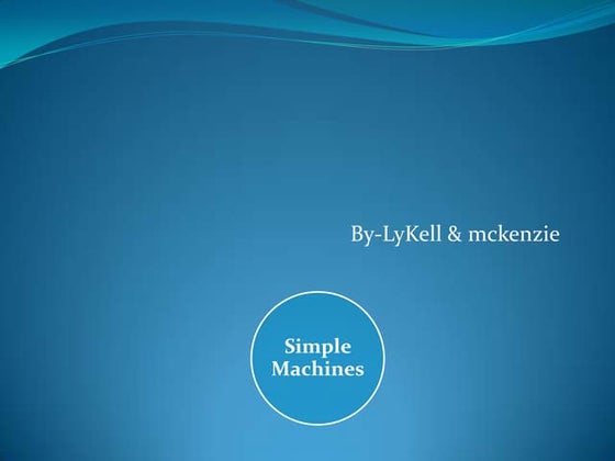 Simple machines | PPT