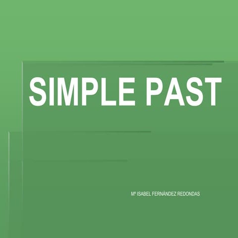 Simple past | PPTX