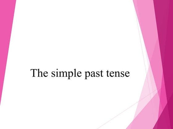 SIMPLE PAST.ppt