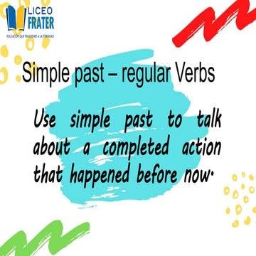 Simple Past - Regular Verbs.pptx