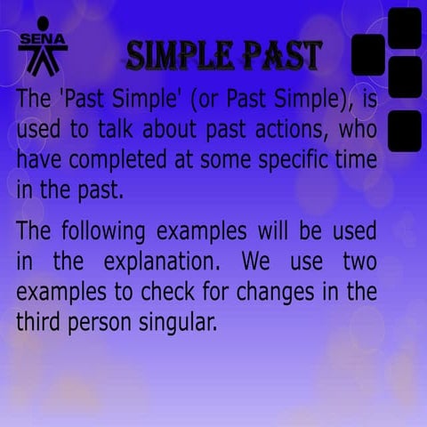 Be simple past | PPTX