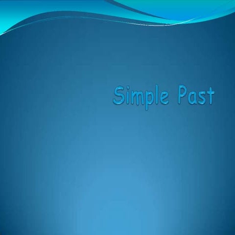 simple past 7 ano lingua inglesa - passado | PPTX