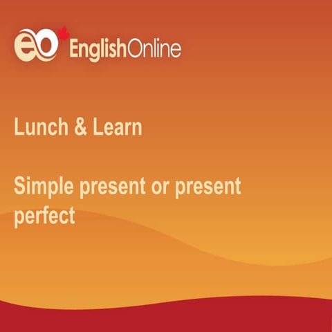 Simple past and present perfect | PPTX