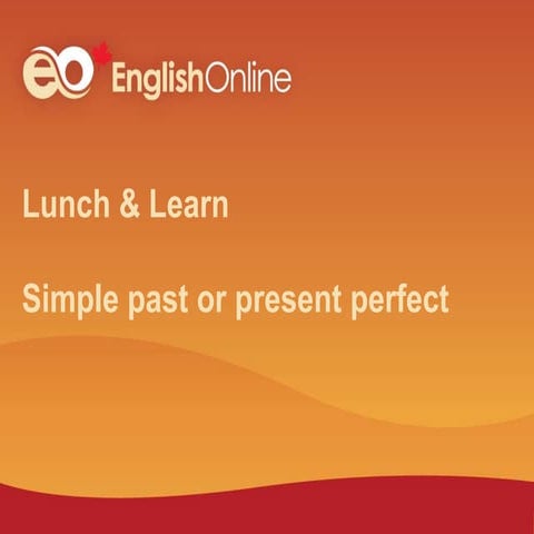 Simple past and present perfect | PPTX