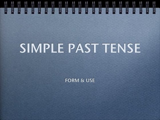 Simple past vs. present perfect tense | PPT