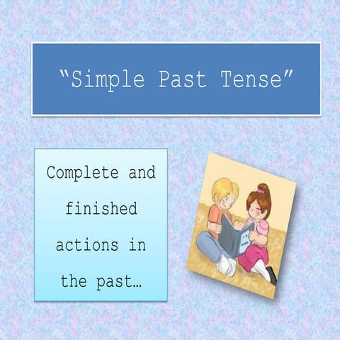 Simple Past Tense | PPTX