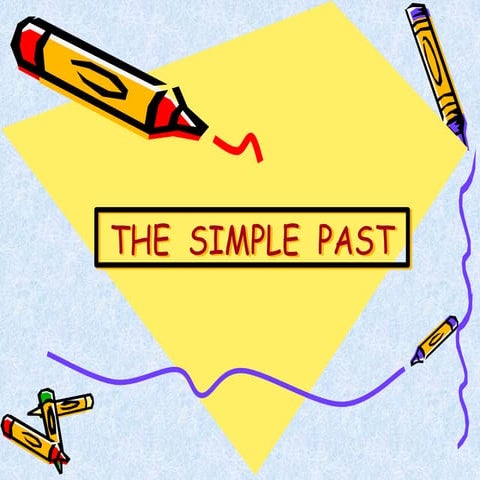 The Past Simple ppt | PPT