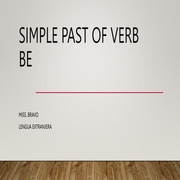 Simple past Verb Be.pptx