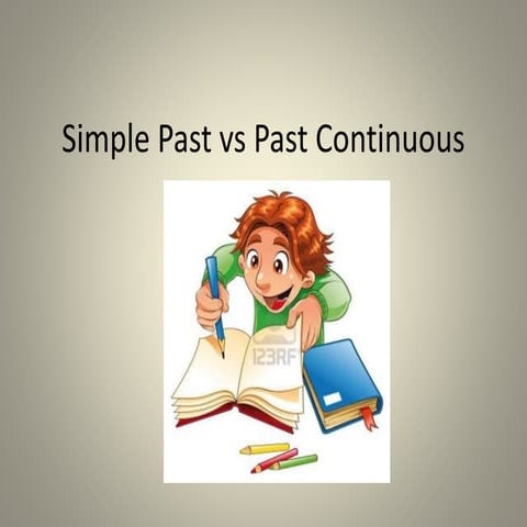 Simple past vs past continuous | PPTX