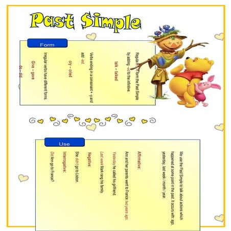 Simple past worksheet | PDF