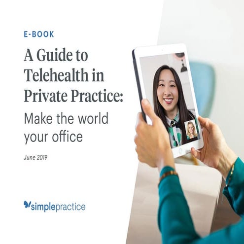 SimplePractice Telehealth eBook | PPT