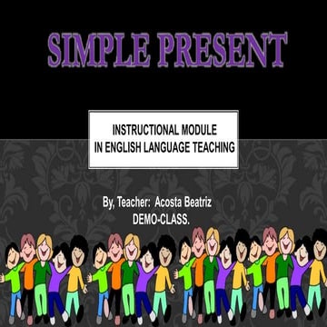 Simple present | PPT